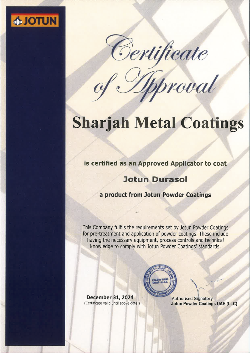 Top Metal Coating Provider in Sharjah | #1 Powder Coating & Surface ...