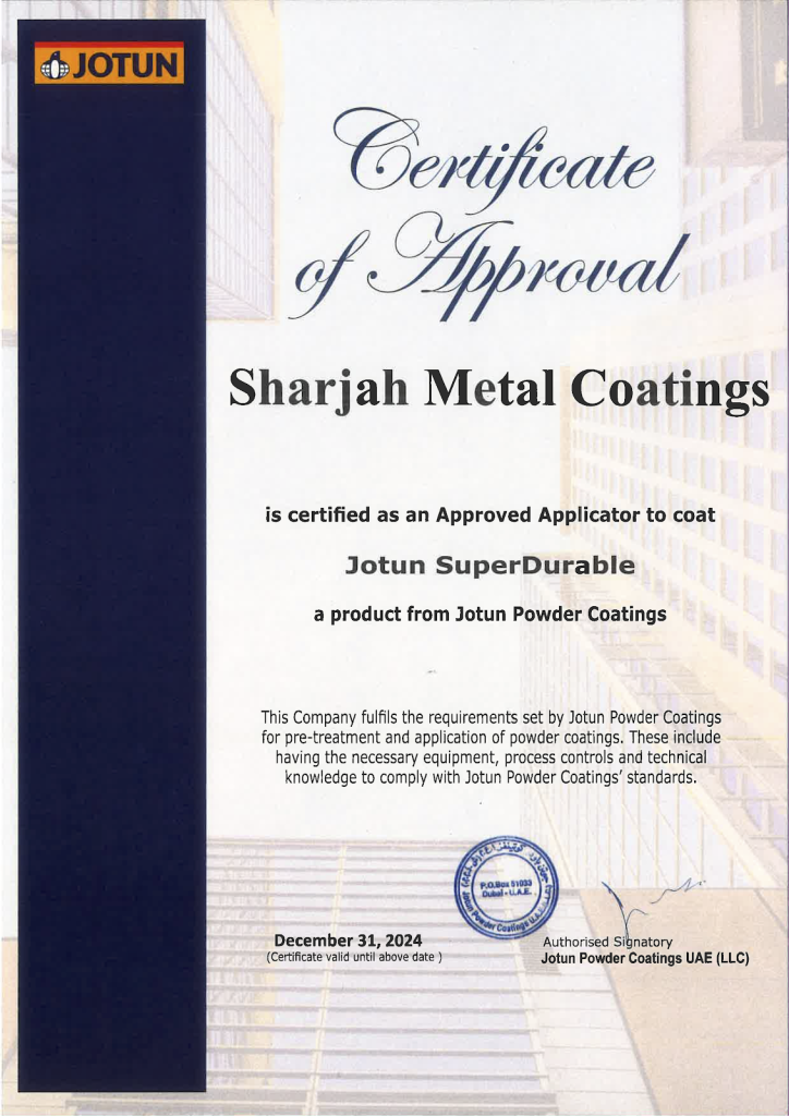 Top Metal Coating Provider in Sharjah | #1 Powder Coating & Surface ...